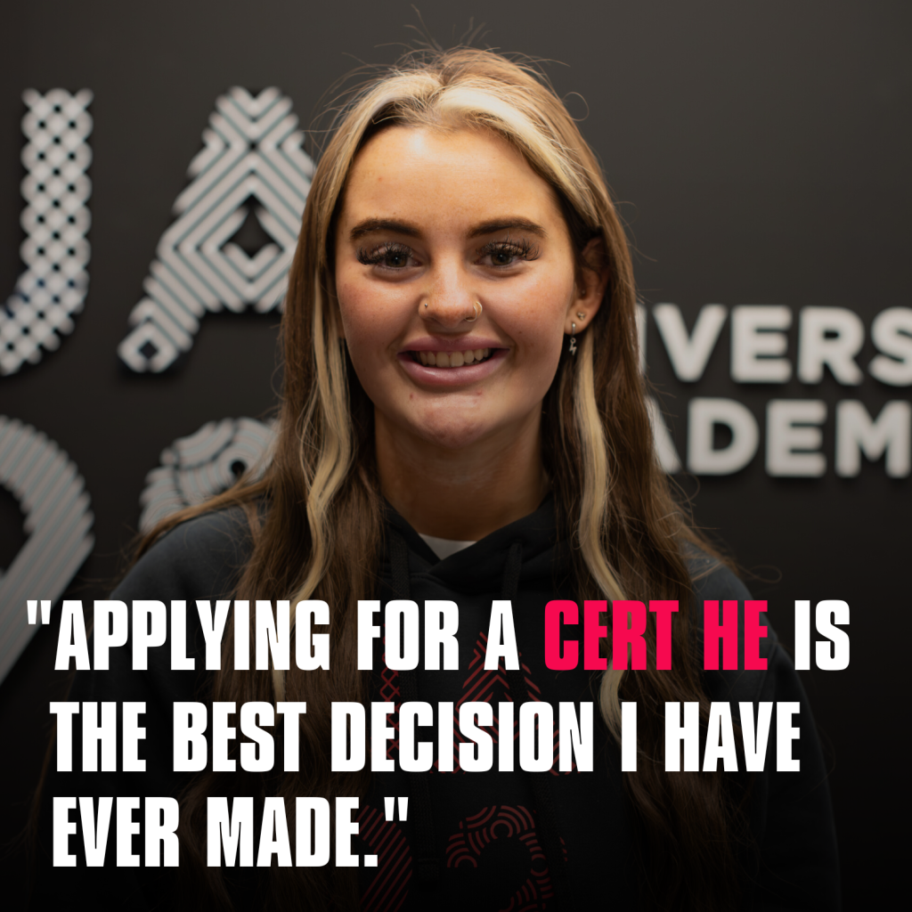 5 reasons why a Cert HE was the perfect choice for me | UA92